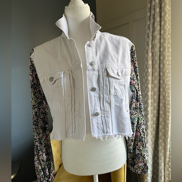 luxebyleahs | Jackets & Coats | Garden Tea Custom Jacket | Poshmark